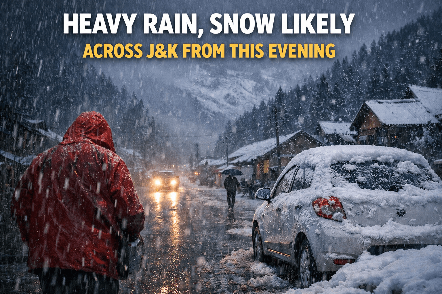 Heavy Rain, Snow Likely Across J&K From This Evening: Director MeT ...