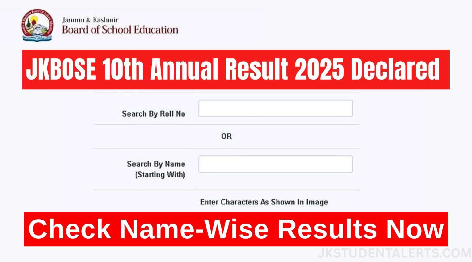 JKBOSE Class 10th Result - Download Gazette | JKUpdates - Govt Private ...